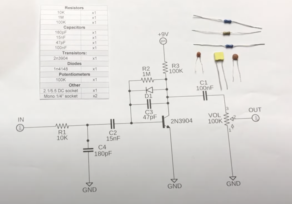Building a DIY Distortion Guitar Pedal - Madhav Gulati